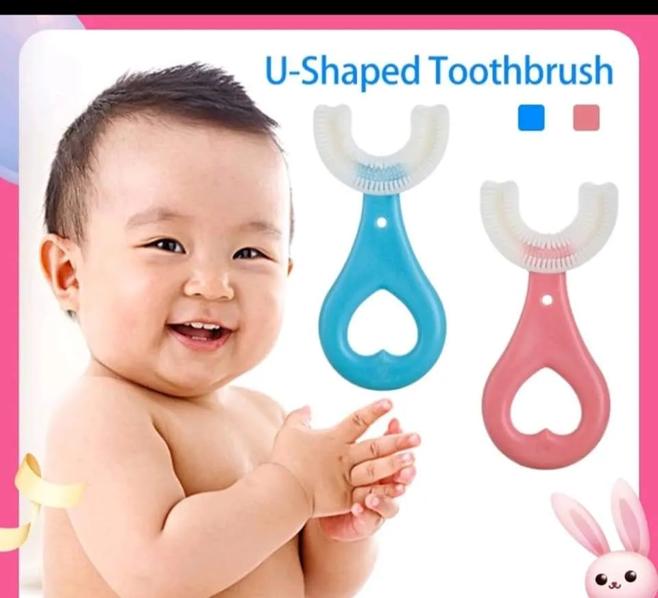 U shape Silicone Baby Tooth brush