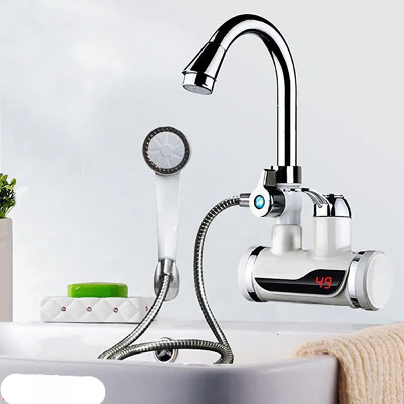 Instant Hot Electric heating Water Faucet with Shower